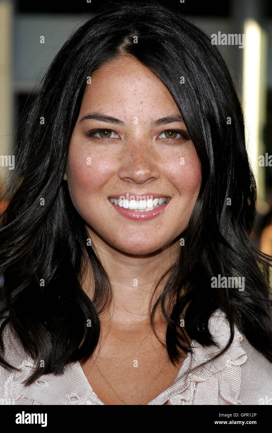 Olivia Munn at the Los Angeles Premiere of "Beerfest" held at the ...
