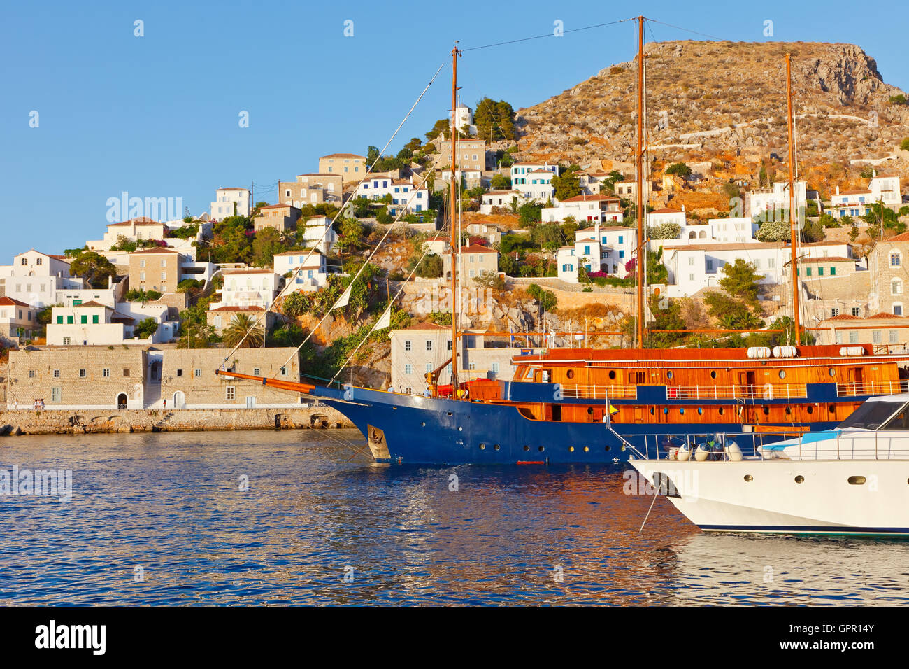 Hydra island, Greece Stock Photo - Alamy