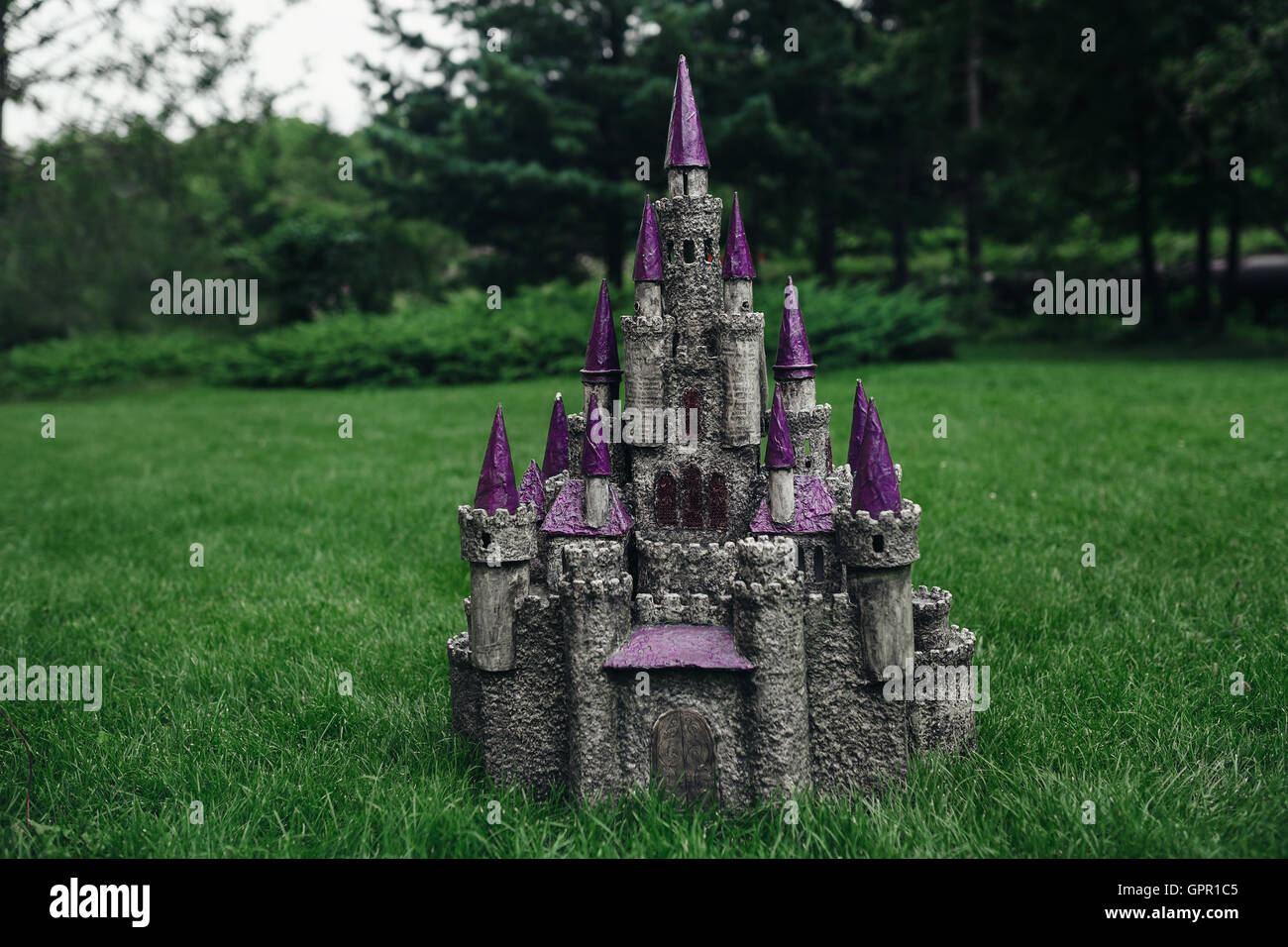 Beautiful handmade castle Stock Photo - Alamy