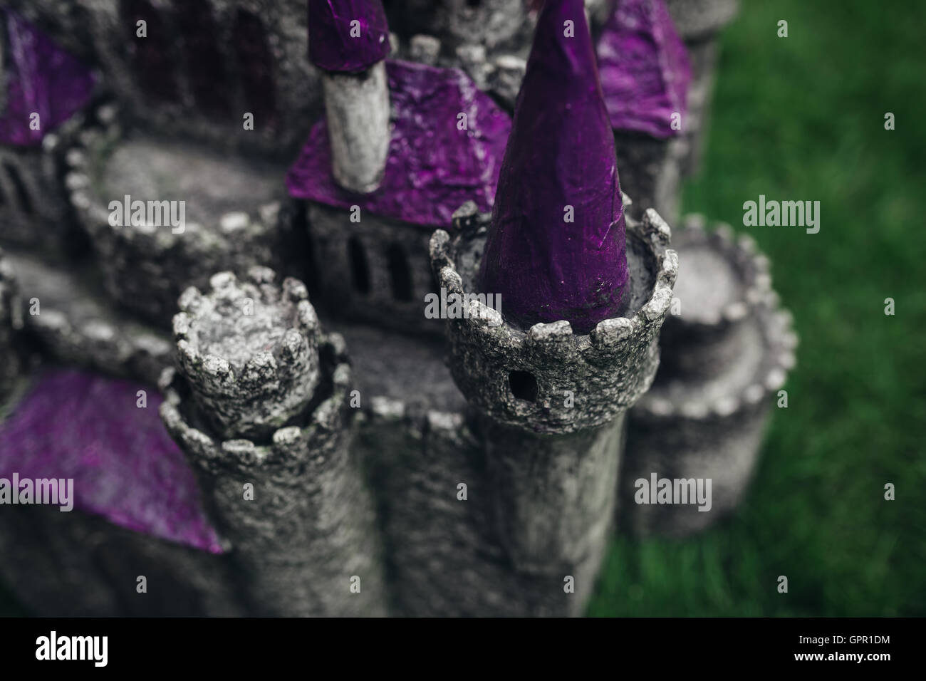 Beautiful handmade castle Stock Photo - Alamy