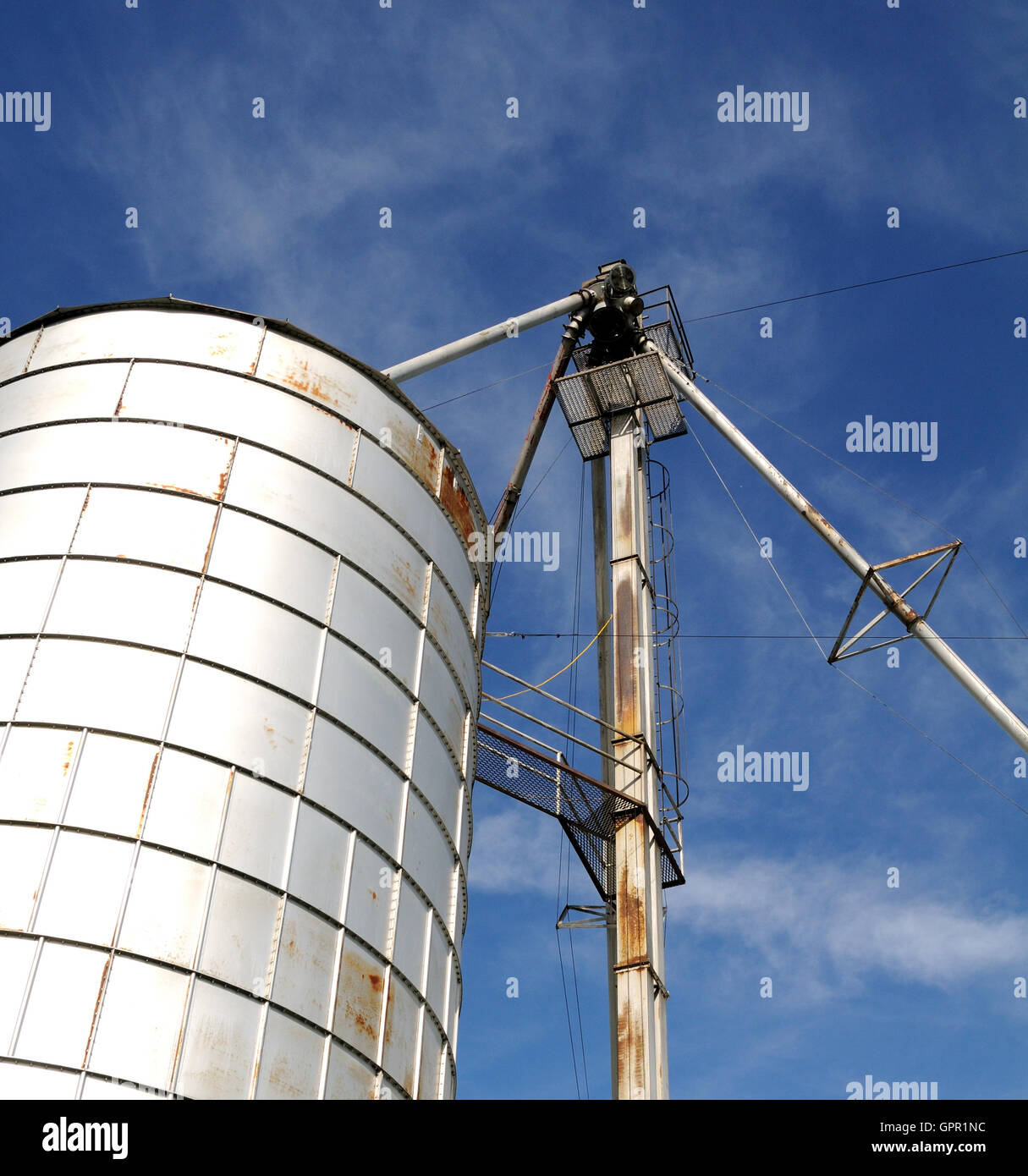 grain bin storage silo Stock Photo - Alamy