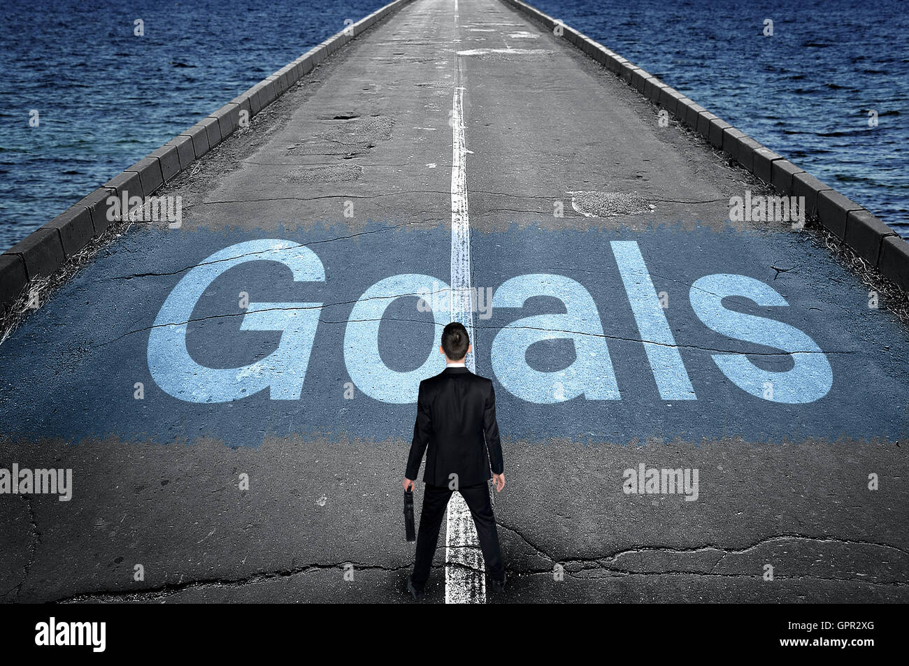 Th road is the goal hi-res stock photography and images - Alamy