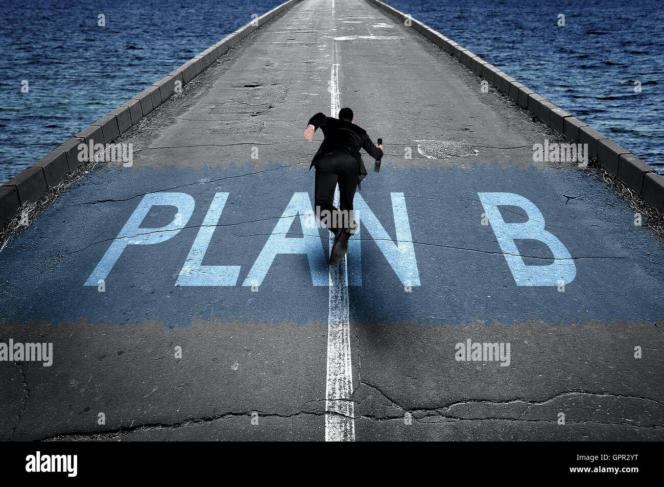 Backup road sign hi-res stock photography and images - Alamy