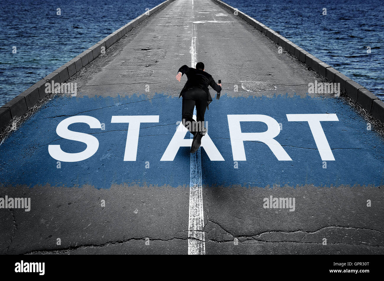 Choice road landscape career hi-res stock photography and images - Alamy