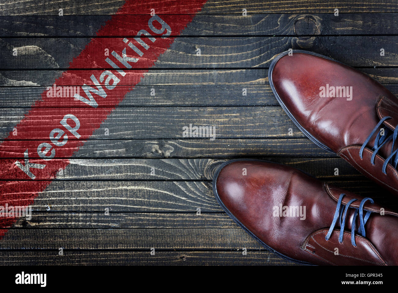 Motivation for keep walking hi-res stock photography and images - Alamy
