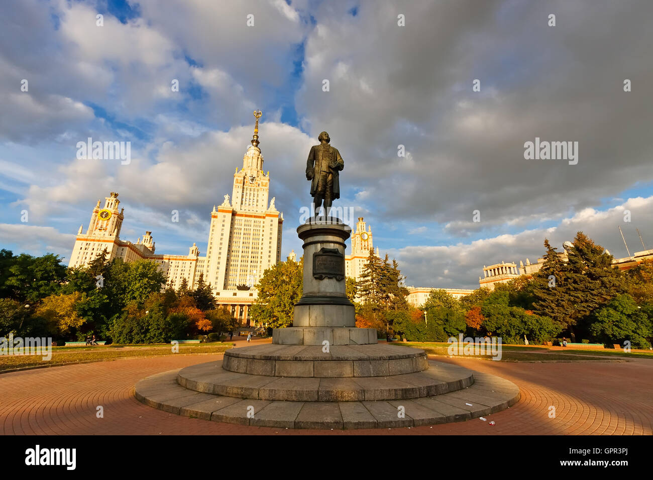 Moscow University, Moscow, Russia Stock Photo - Alamy