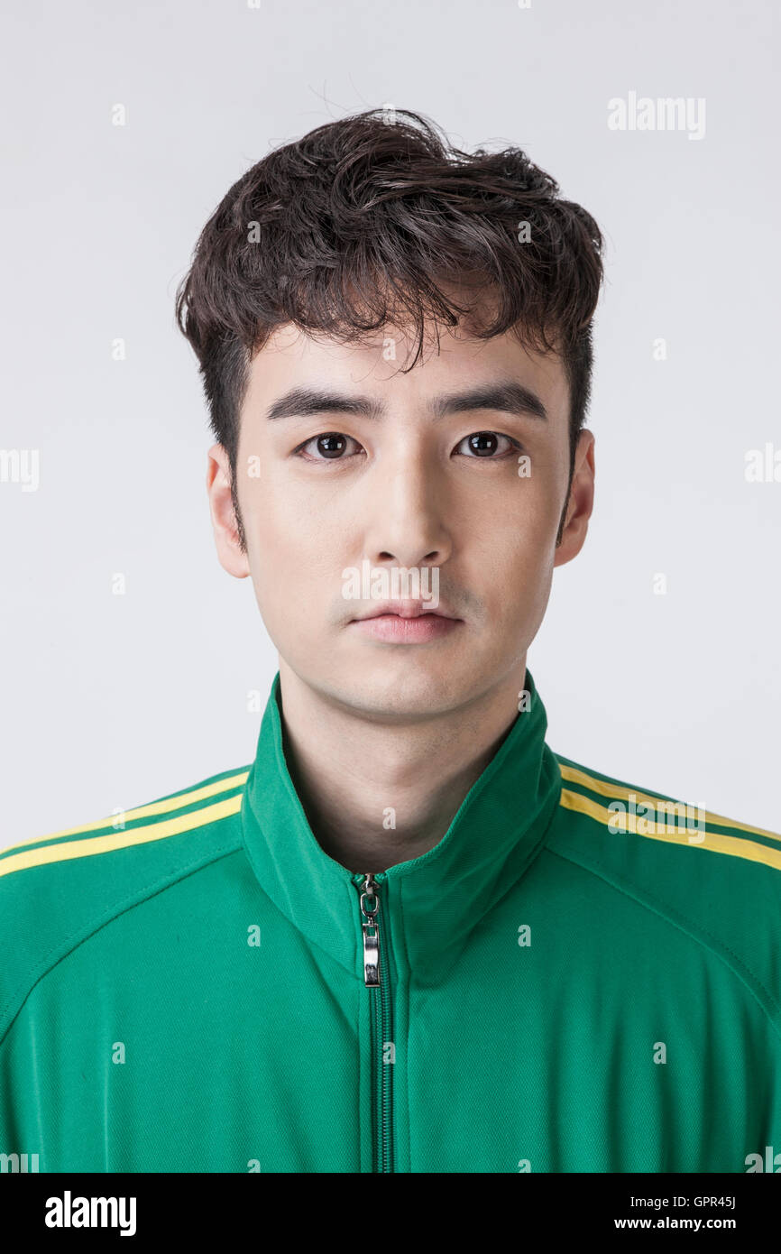 Portrait of young male NEET Stock Photo - Alamy