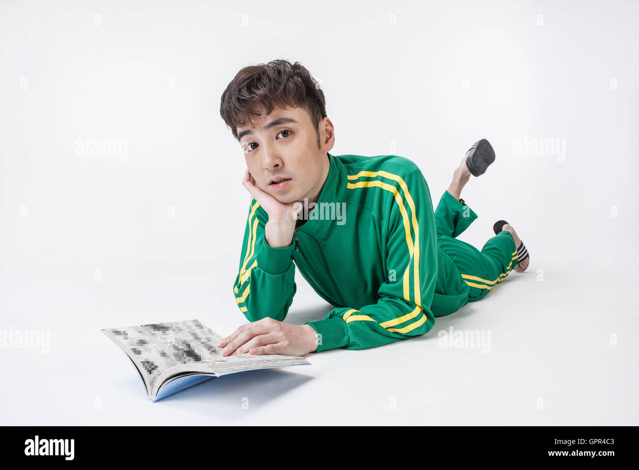 Reading comic book hi-res stock photography and images - Alamy