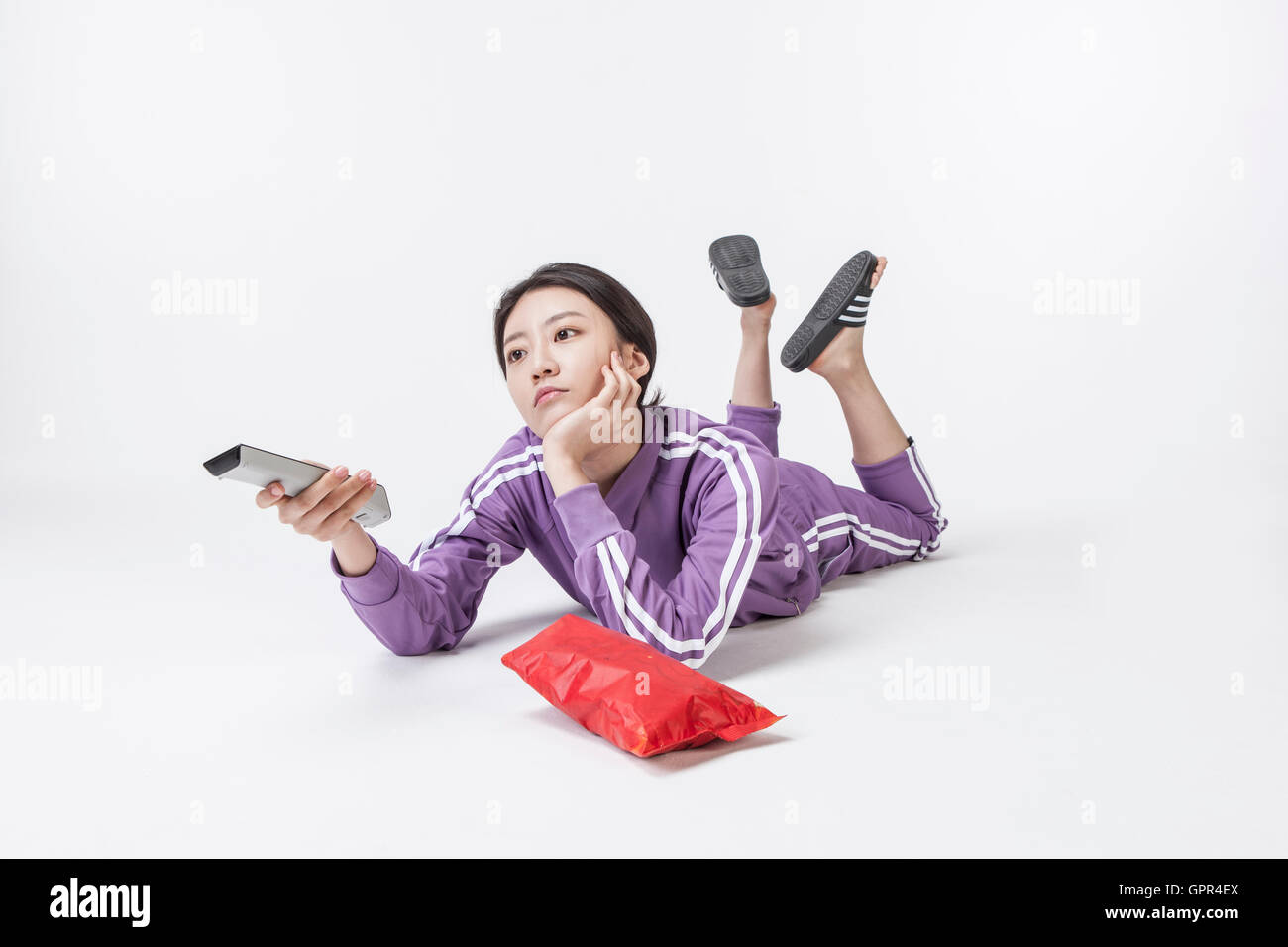Lifestyle of young female NEET Stock Photo - Alamy