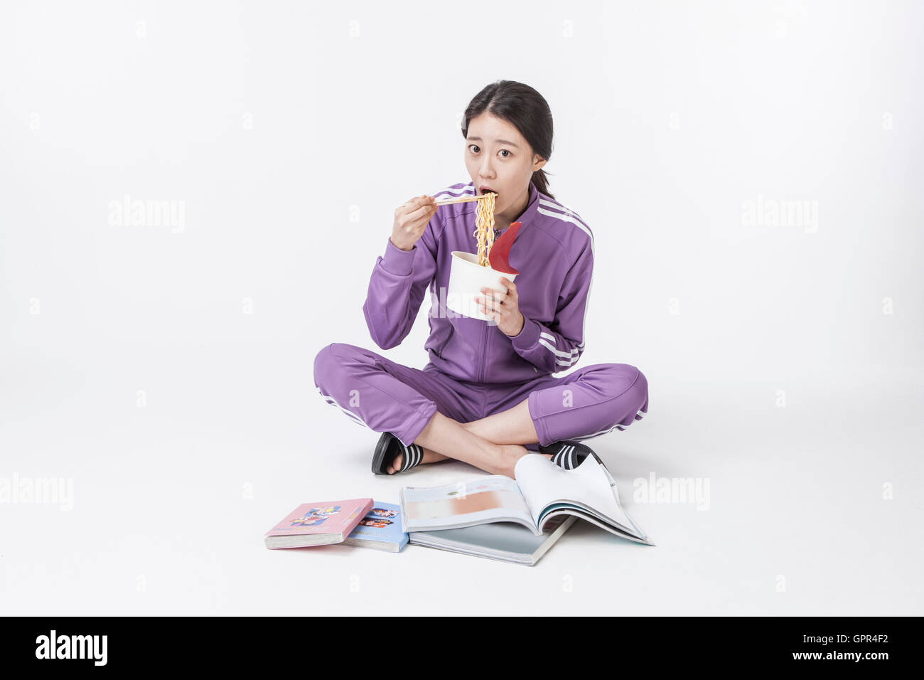 Lifestyle of young female NEET Stock Photo - Alamy