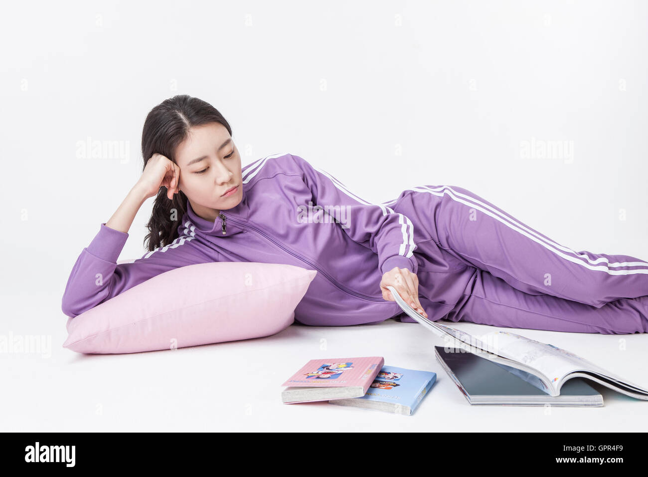 Young female NEET Stock Photo - Alamy