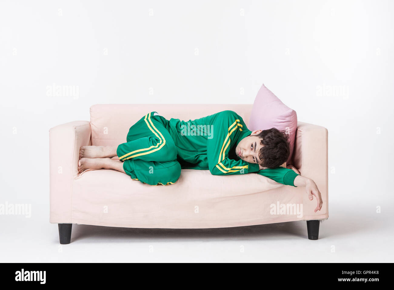 Young male NEET Stock Photo - Alamy