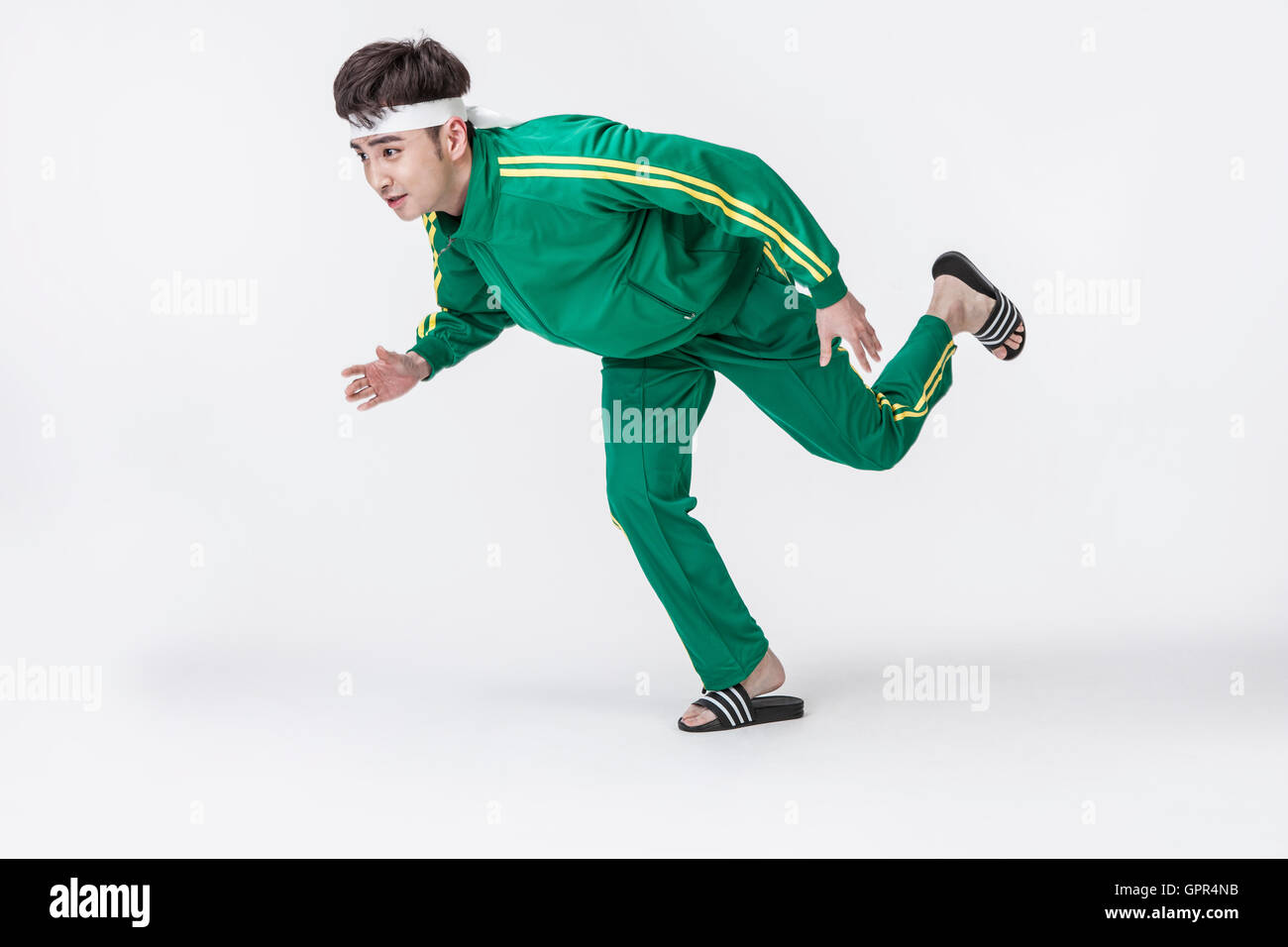 Running male young hi-res stock photography and images - Alamy