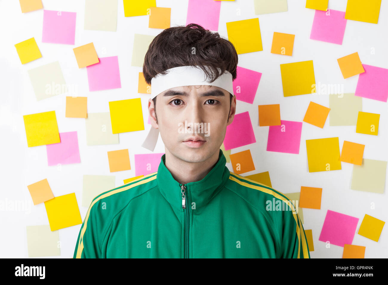 Portrait of young male job seeker Stock Photo - Alamy