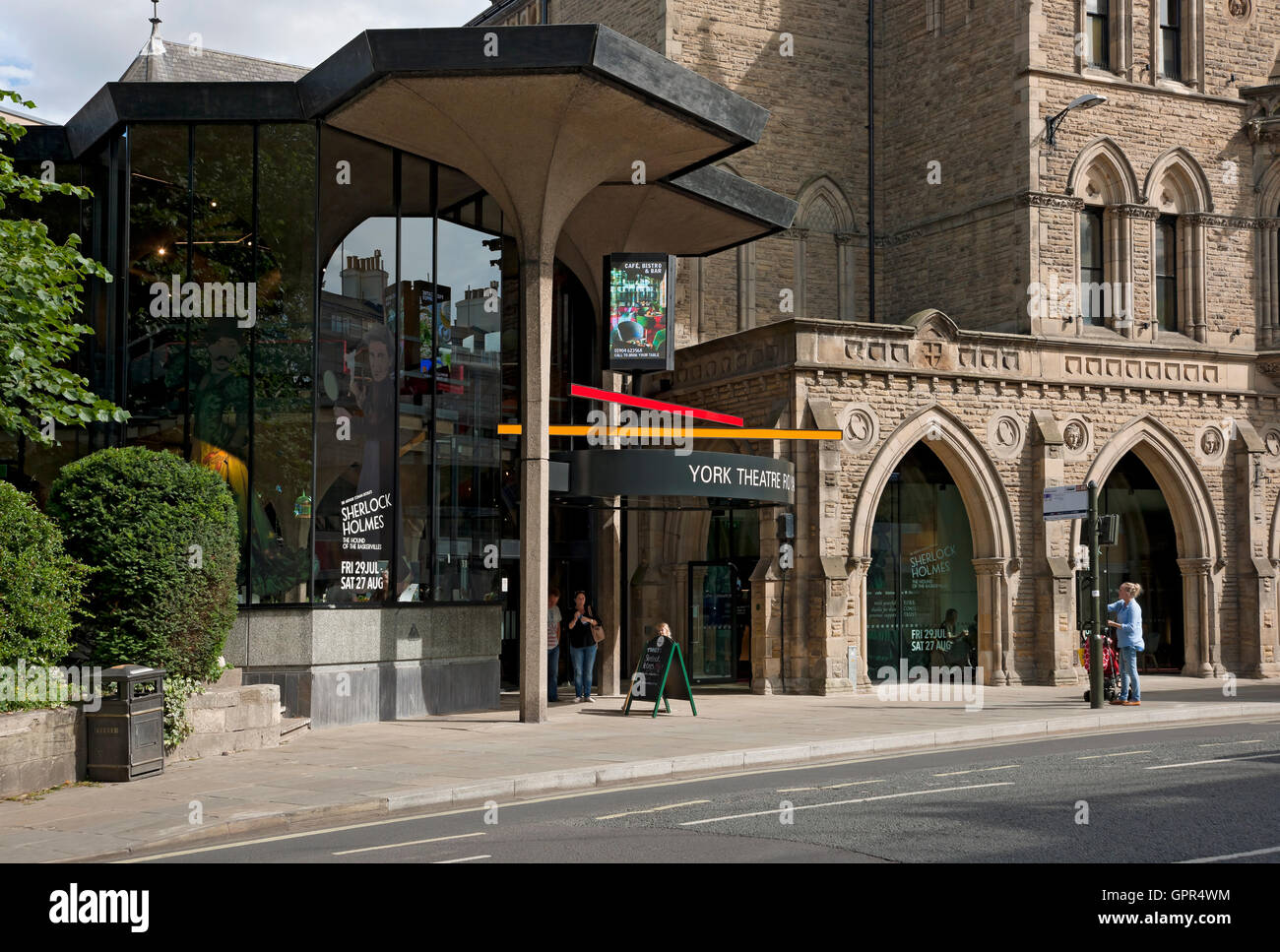 York Theatre Royal exterior in summer York North Yorkshire England UK ...