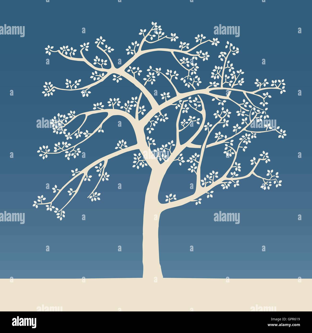 Japanese Woodblock Prints Tree