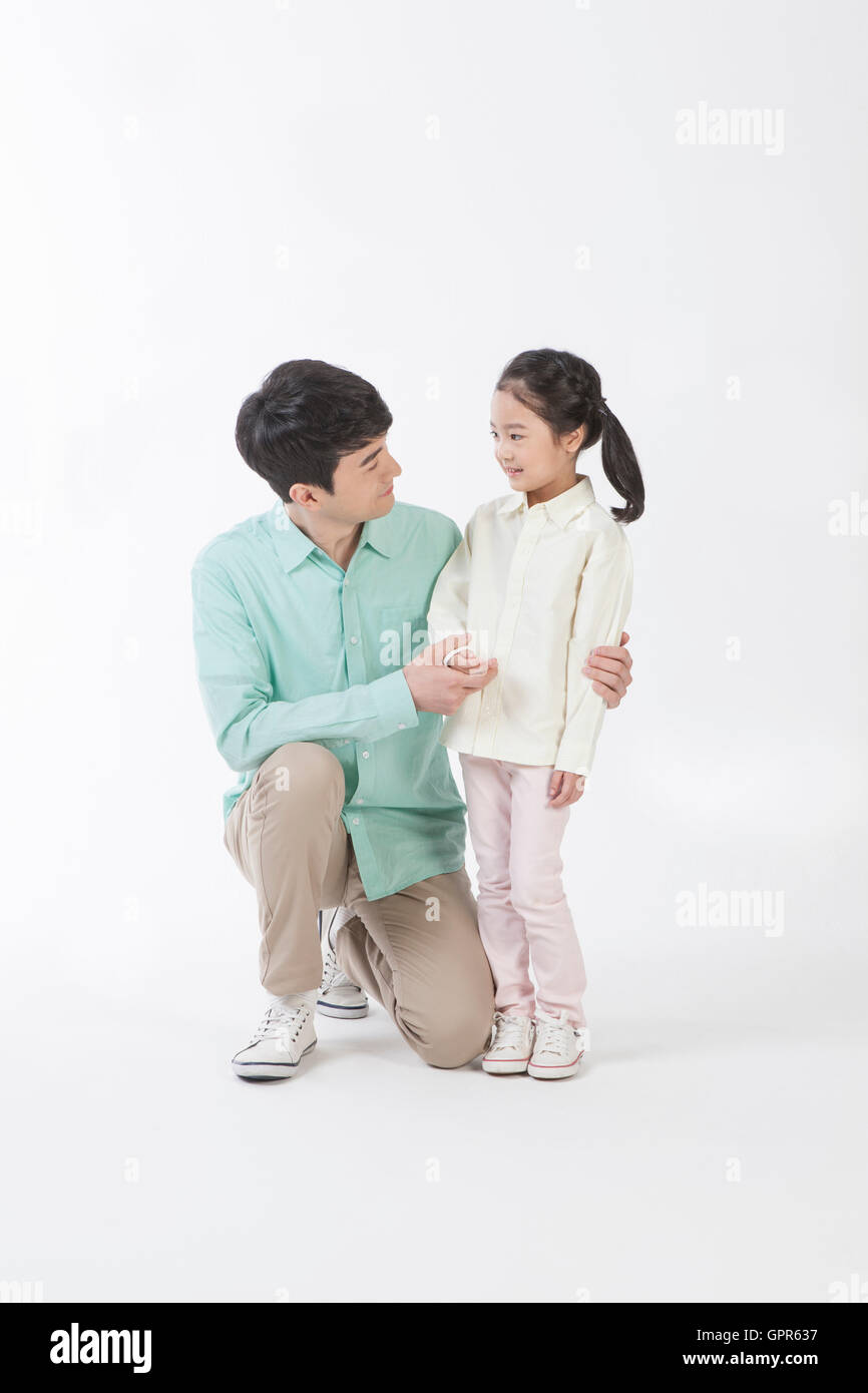 Loving father and daughter Stock Photo - Alamy