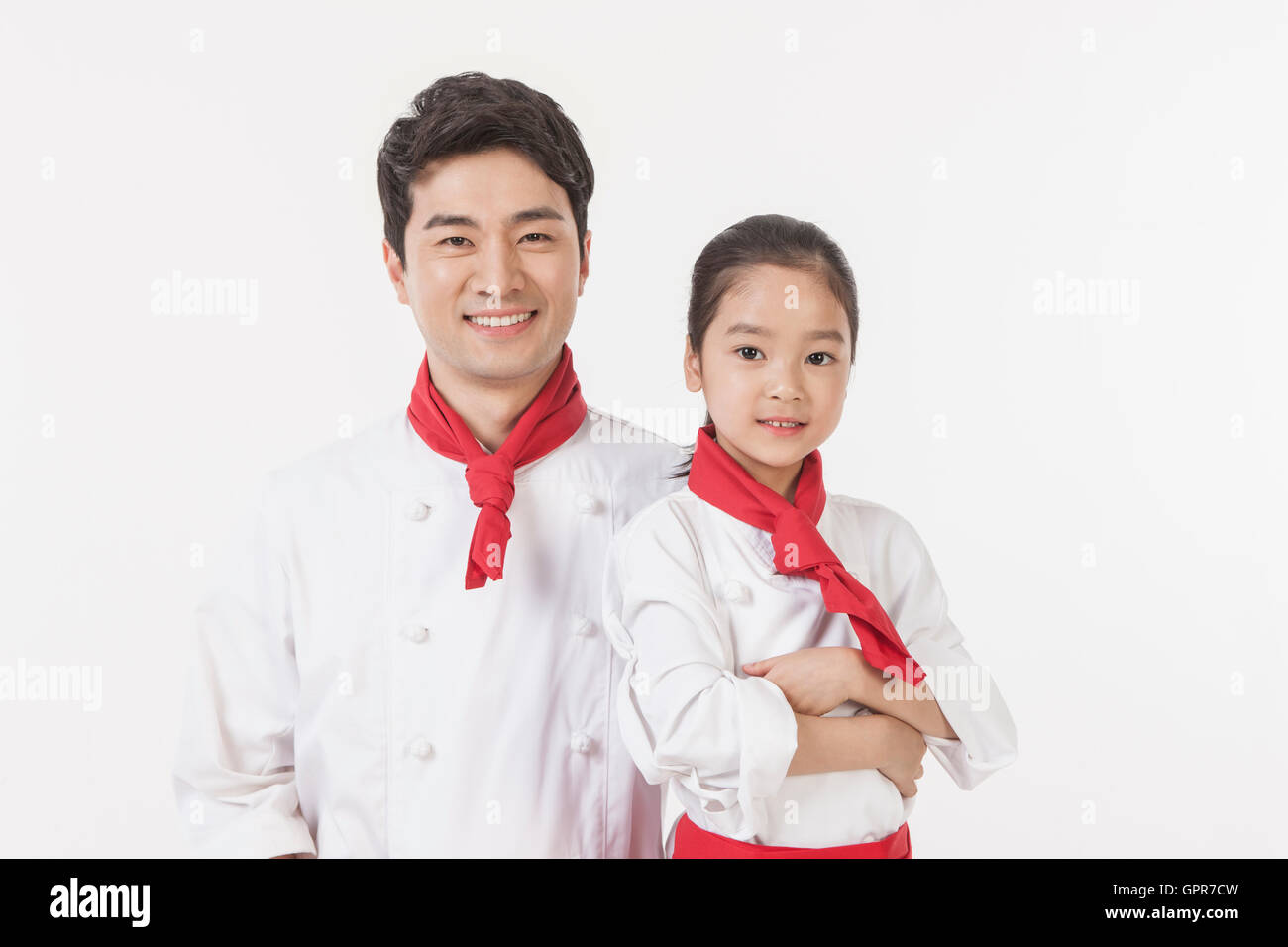 Smiling cook daughter hi-res stock photography and images - Alamy