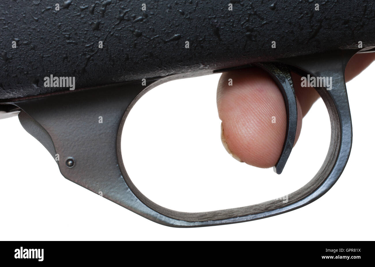 Metal trigger on high hi-res stock photography and images - Alamy