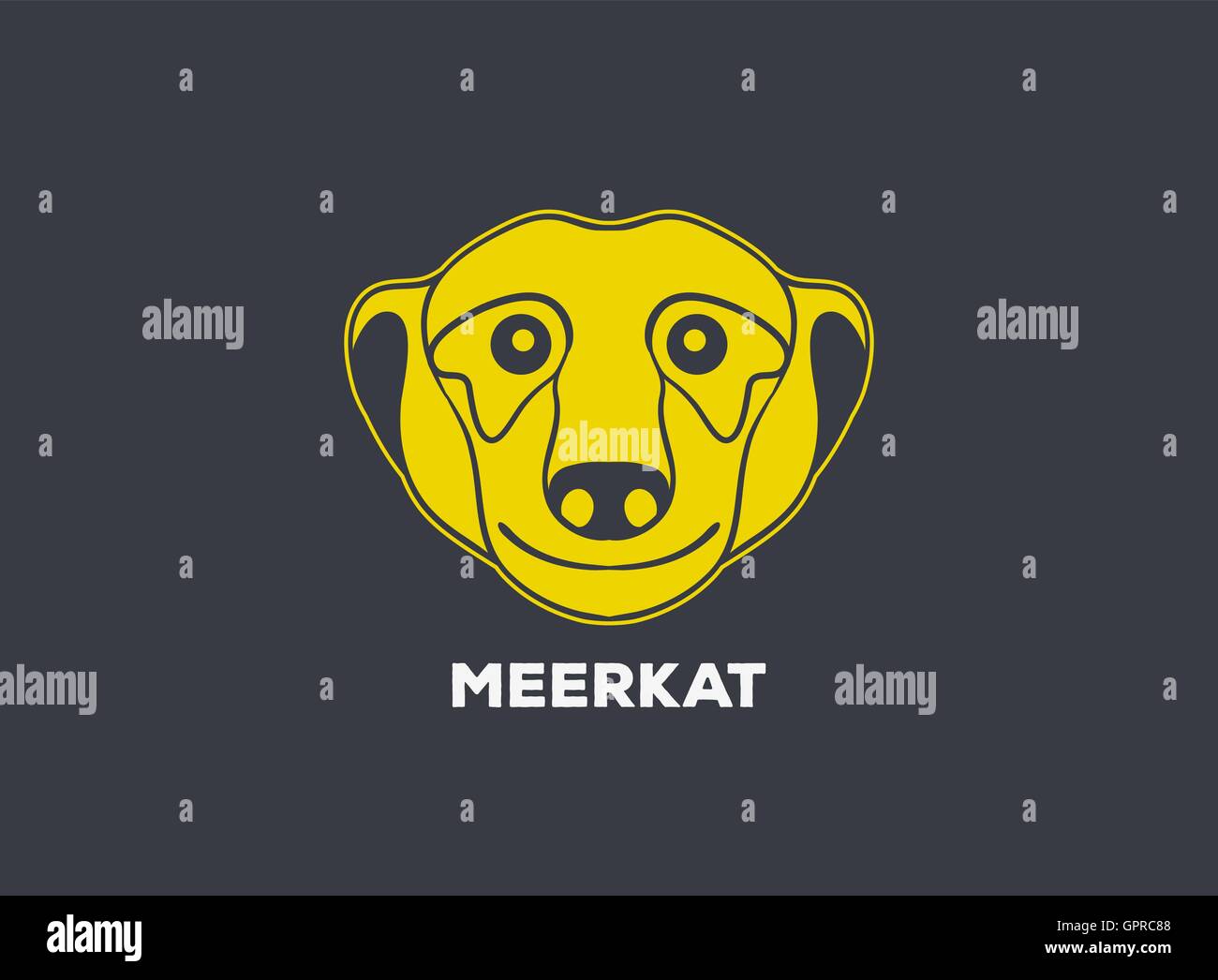 meerkat logo vector icon design Stock Vector Image & Art - Alamy