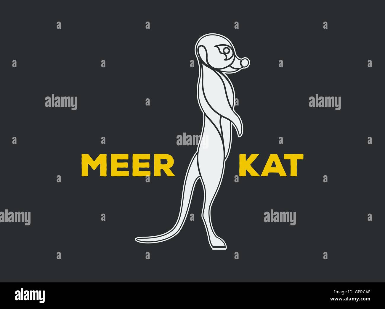 meerkat logo vector icon design Stock Vector Image & Art - Alamy