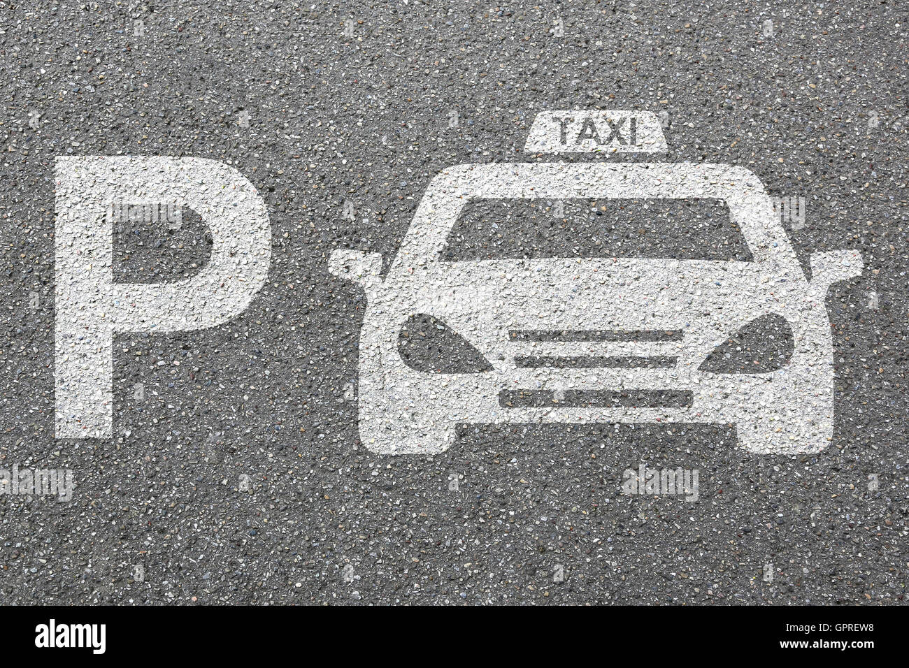 Road parking taxi hi-res stock photography and images - Alamy
