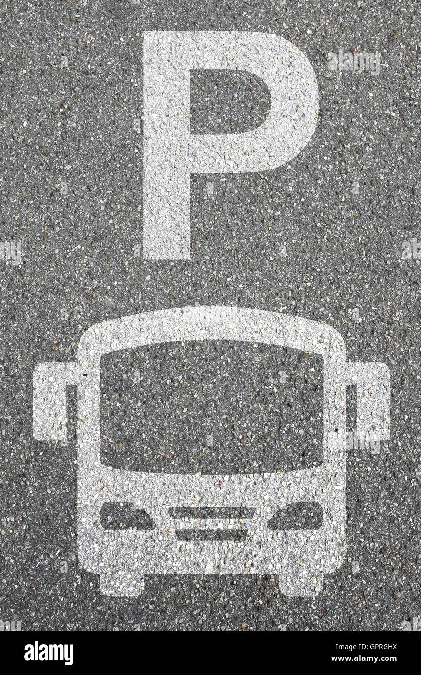 Bus parking lot hi-res stock photography and images - Alamy