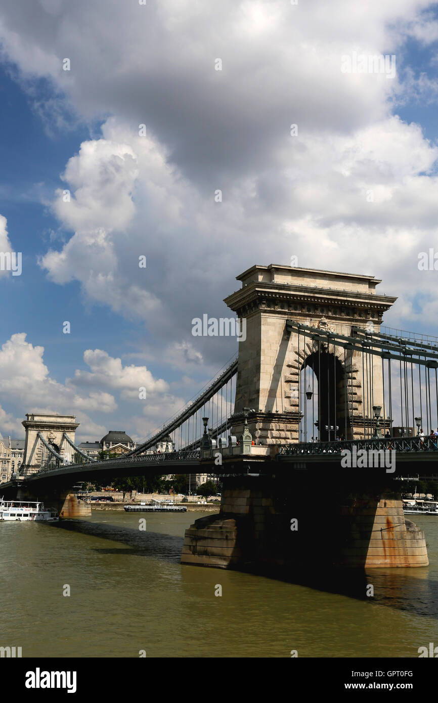 The Chain Bridge, Budapest, Hungary Stock Photo - Alamy