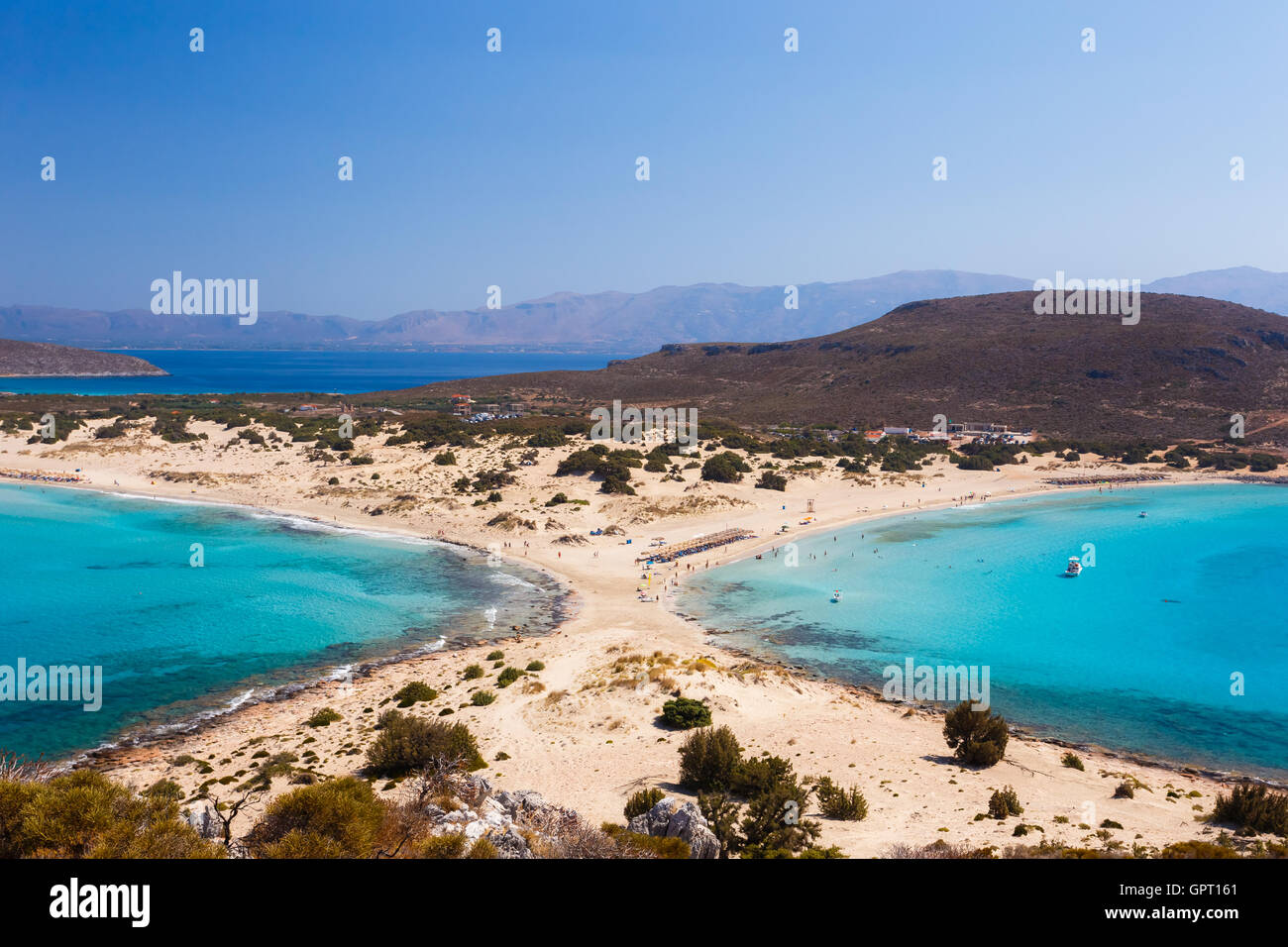 Simos beach in Elafonisos island with its idyllic exotic beaches and ...