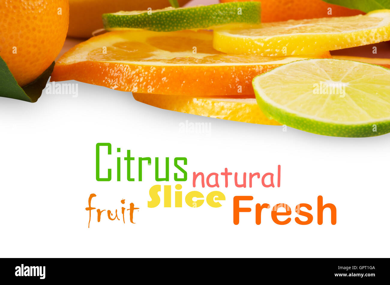Citrus sliced hi-res stock photography and images - Alamy