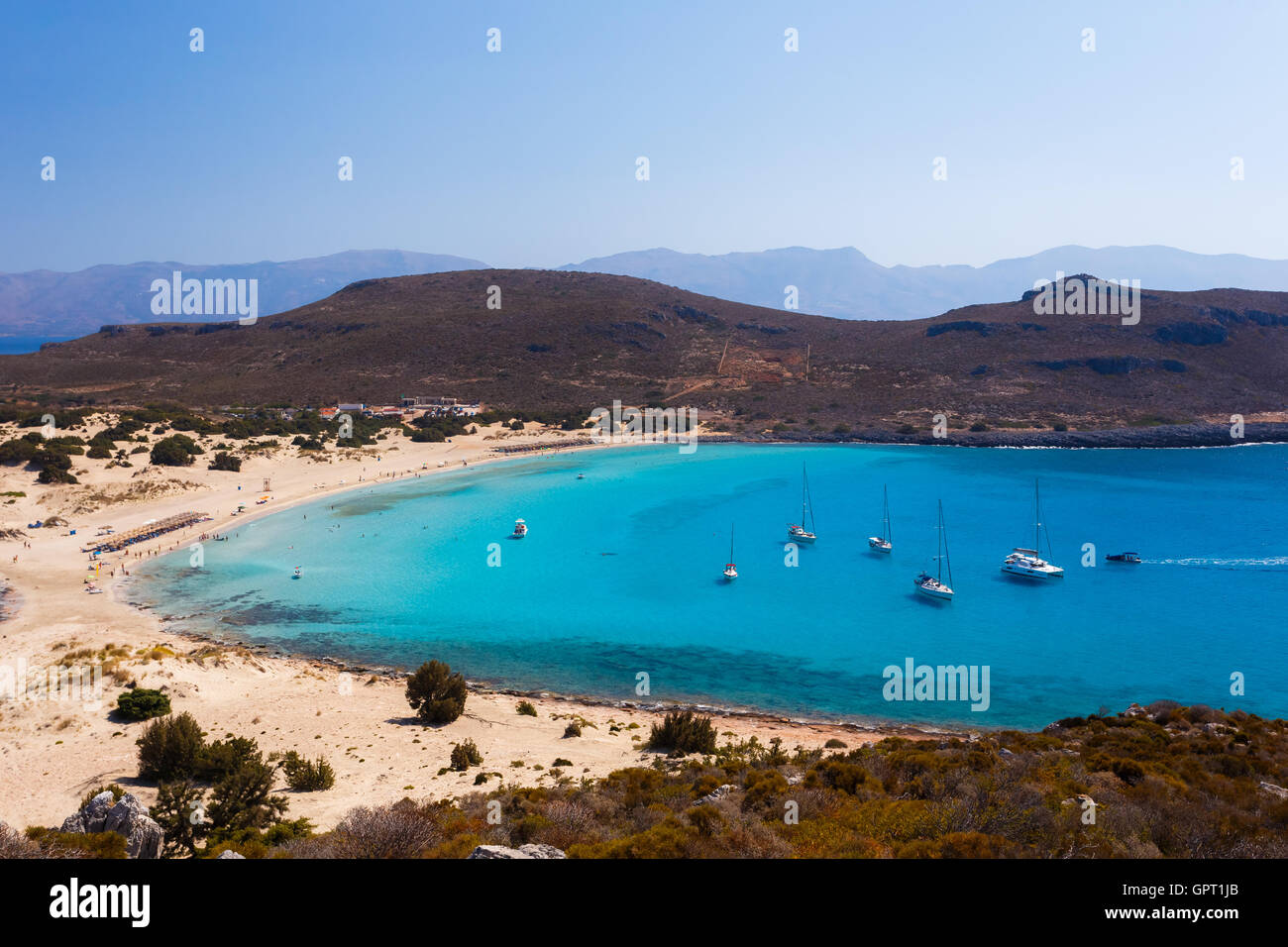 Simos beach in Elafonisos island with its idyllic exotic beaches and ...