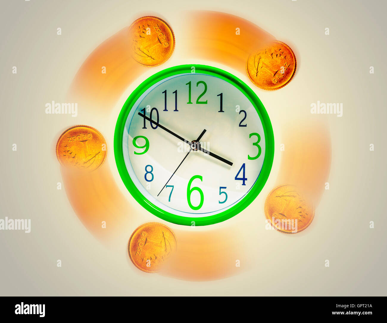 Time currency hi-res stock photography and images - Alamy