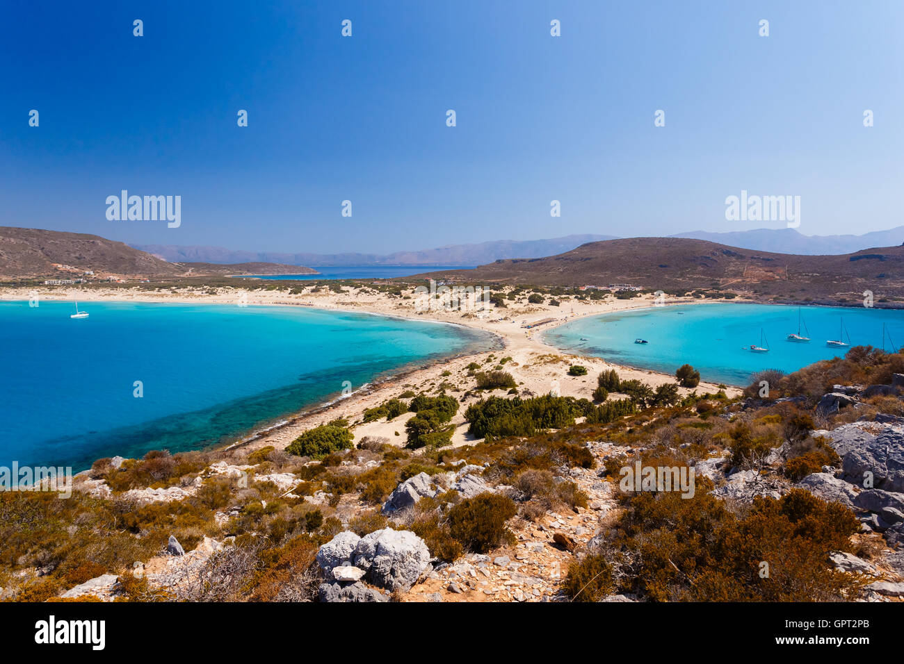 Simos beach in Elafonisos island with its idyllic exotic beaches and ...