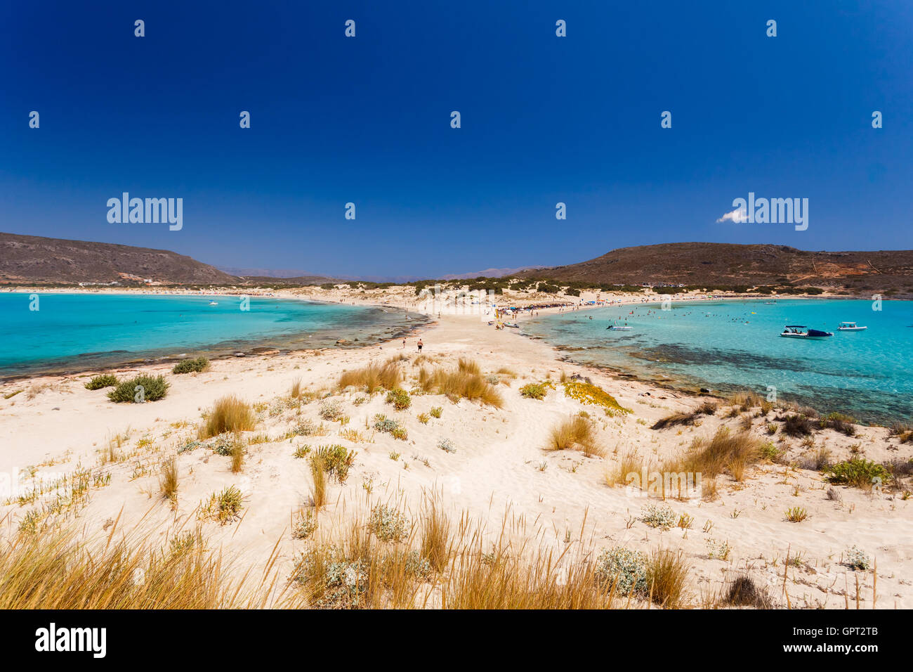 Simos beach in Elafonisos island with its idyllic exotic beaches and ...