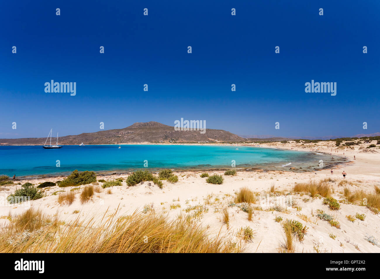 Simos beach in Elafonisos island with its idyllic exotic beaches and ...
