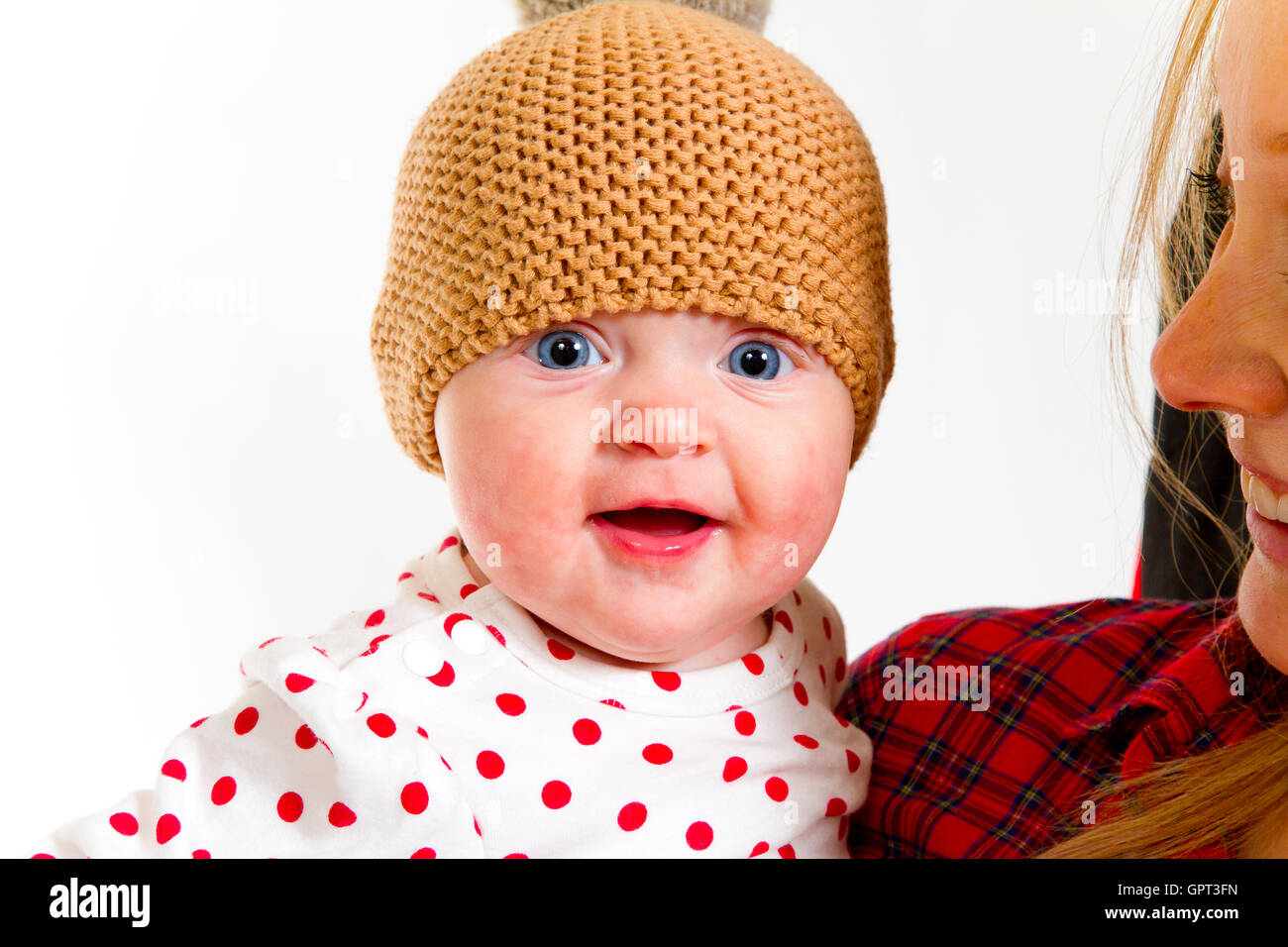 Newborn Baby Studio Shot Stock Photo - Alamy