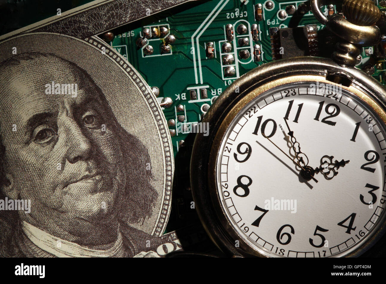 Time Is Money Stock Photo - Alamy