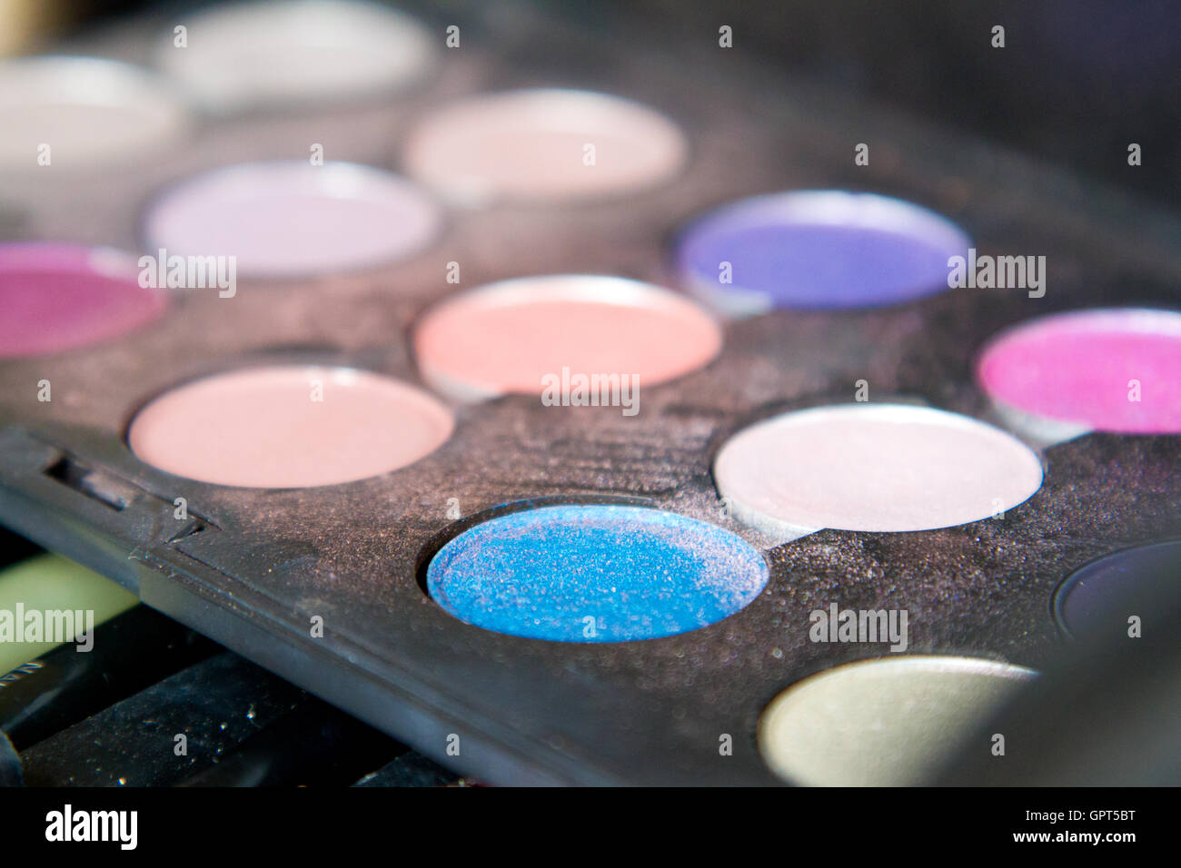 Makeup Detail Colors Stock Photo - Alamy