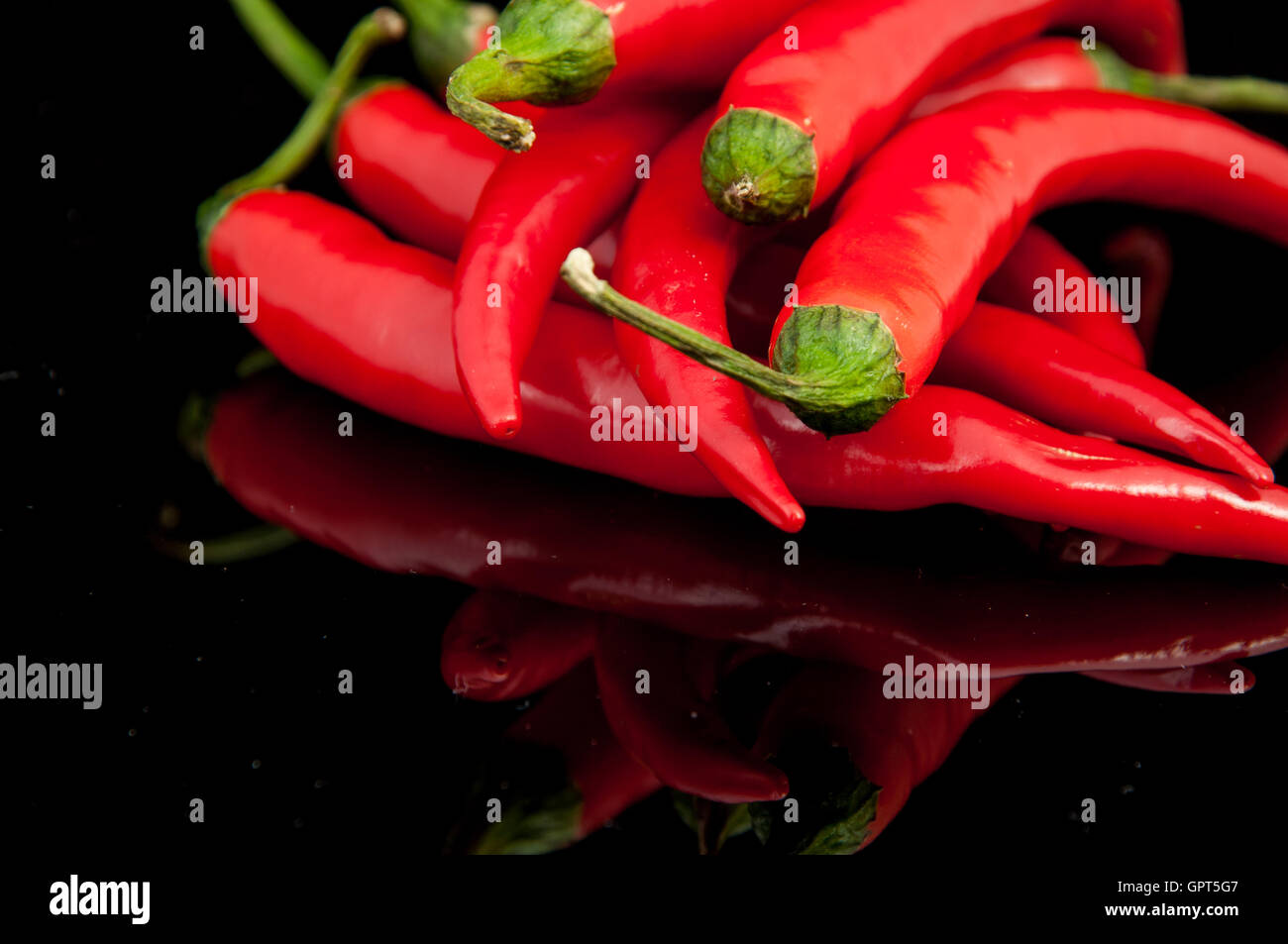 Red Chilli Pepper Stock Photo - Alamy
