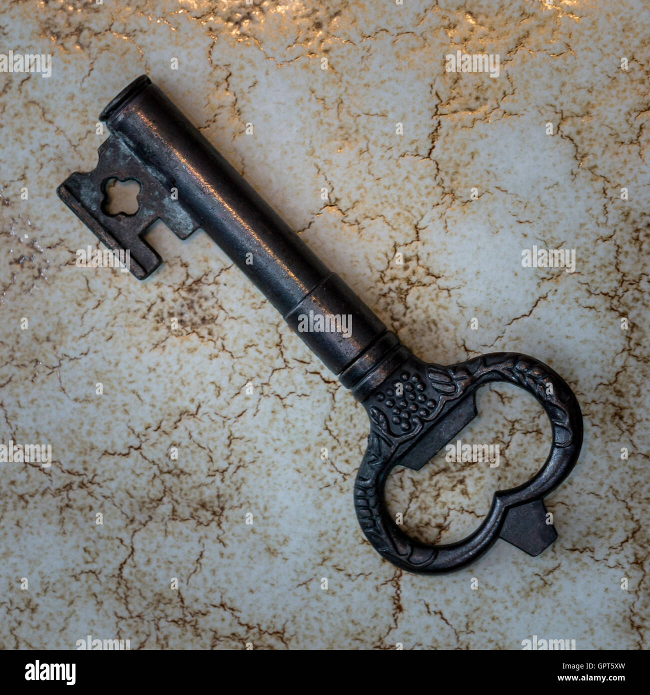 black key on a special background Stock Photo - Alamy