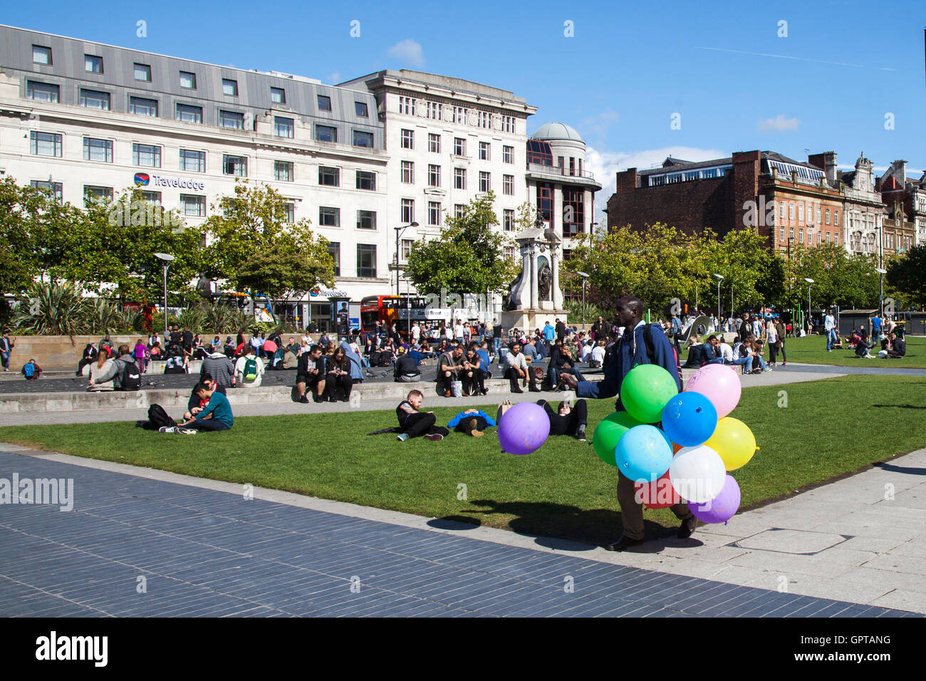 Hand held air inflated balloon hi-res stock photography and images - Alamy