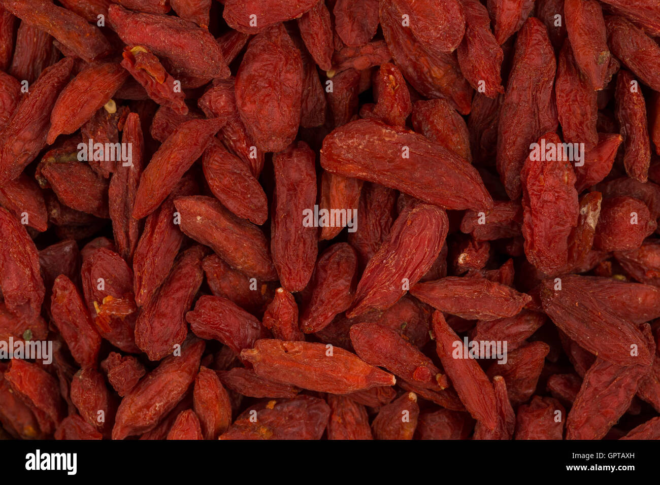 Chinese goji berries close up as a background Stock Photo - Alamy