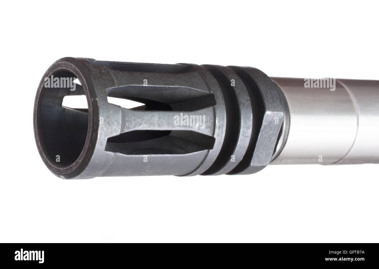 The flash hider Cut Out Stock Images & Pictures - Alamy