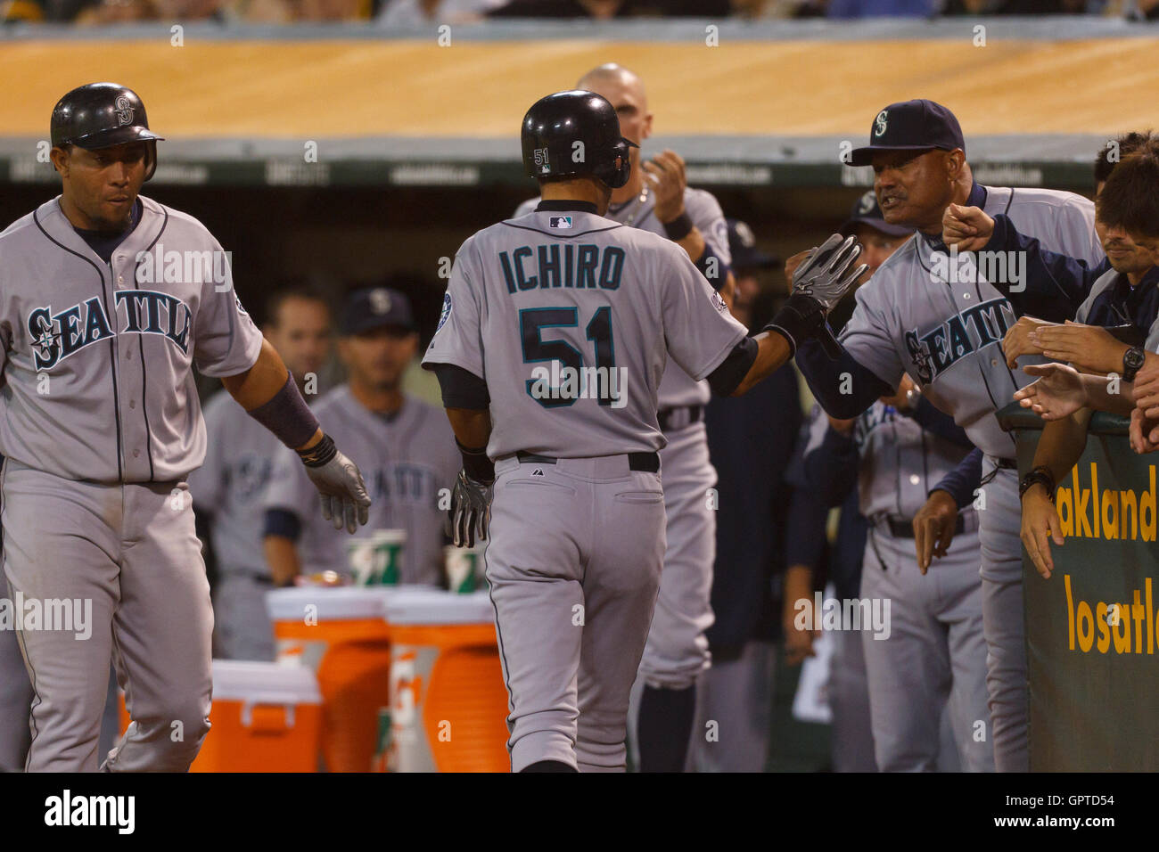 Seattle mariners ichiro suzuki after hi-res stock photography and ...