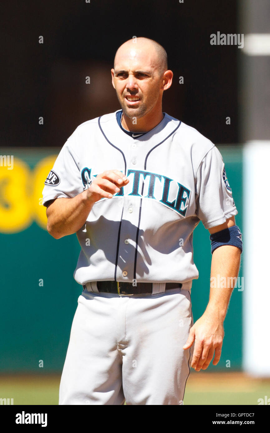 April 3, 2011; Oakland, CA, USA; Seattle Mariners shortstop Jack Wilson ...