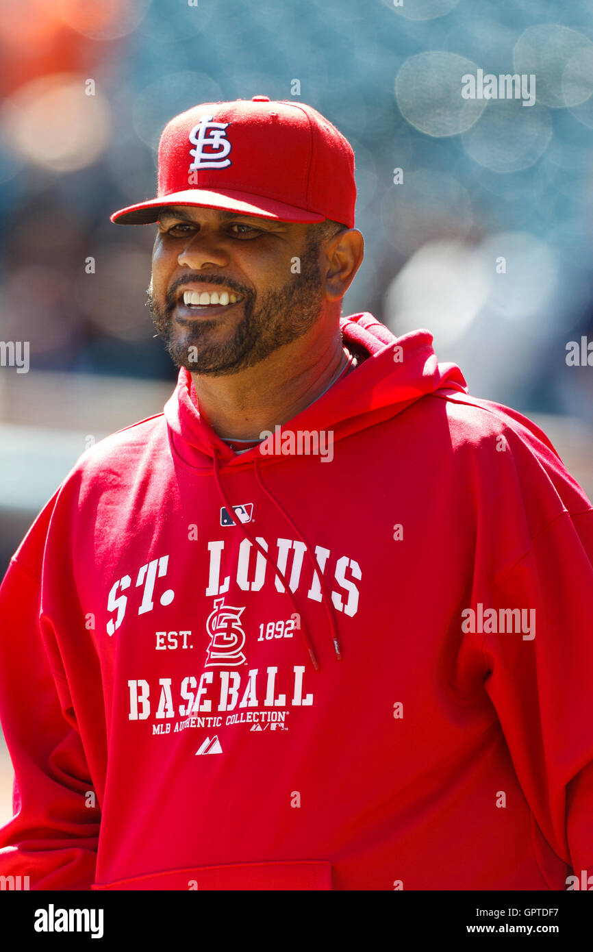 April 8, 2011; San Francisco, CA, USA; St. Louis Cardinals third base ...