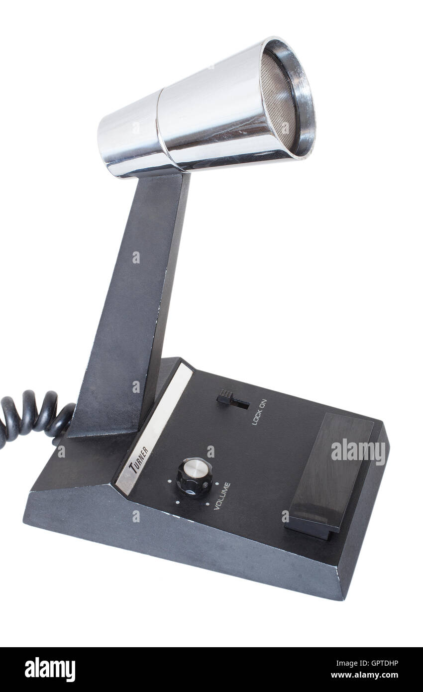 Old two way radio microphone on a white background Stock Photo - Alamy Old two way radio microphone on a white background Stock Photo - Alamy