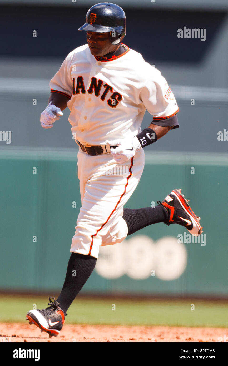 April 8, 2011; San Francisco, CA, USA; San Francisco Giants shortstop ...