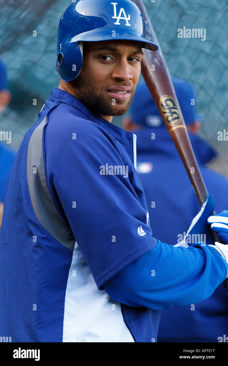 April 11, 2011; San Francisco, CA, USA; Los Angeles Dodgers first ...