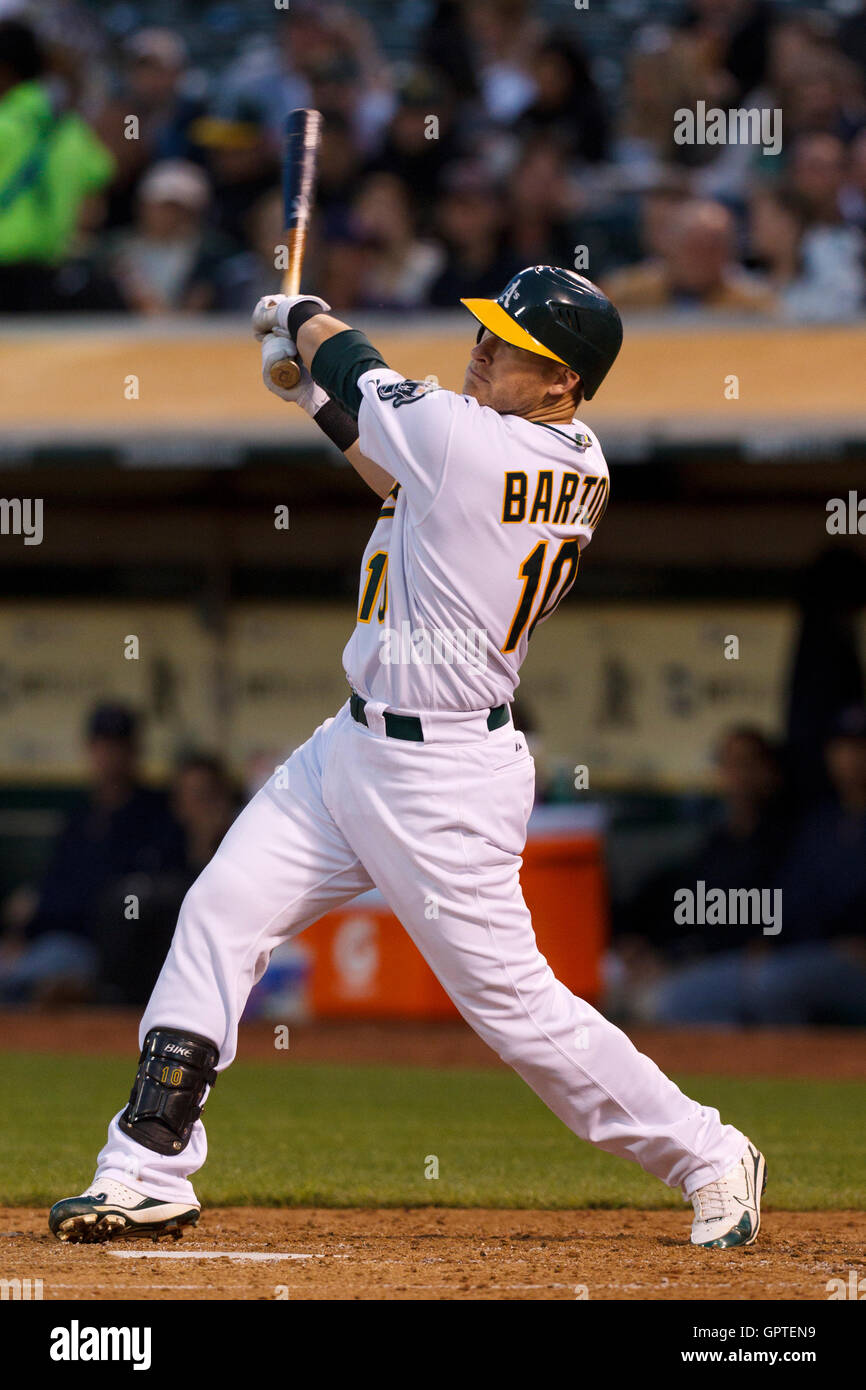 May 3, 2011; Oakland, CA, USA; Oakland Athletics first baseman Daric ...
